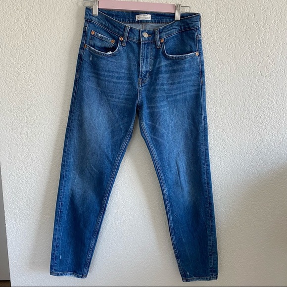 Zara | Jeans | Zara Premium Denim Collection Slim Straight Jeans | Poshmark